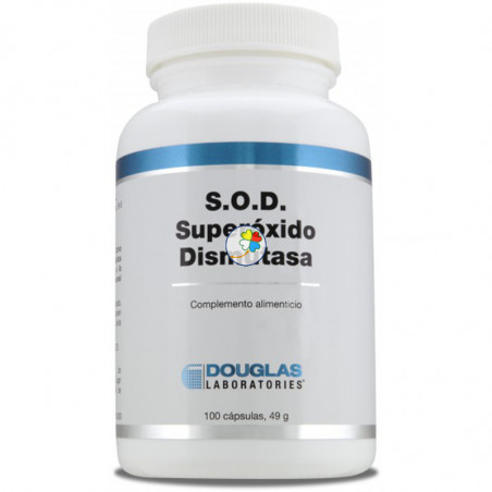 S.O.D. (SUPEROXIDO DISMUTASA) 2000 UMF (100 CAPSULAS) DOUGLAS