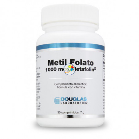 METIL FOLATO 1000MCg. METAFOLIN (30 CAPSULAS) DOUGLAS