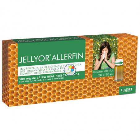 JELLYOR ALLERFIN 20 VIALES DE 10Ml. ELADIET