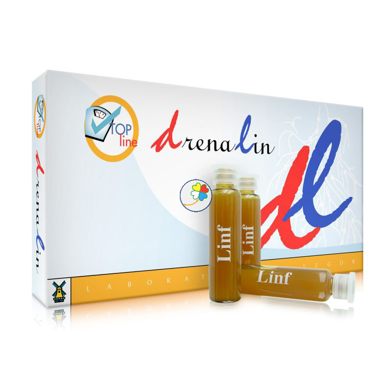 DRENALIN 10 VIALES DE 10ML. TEGOR