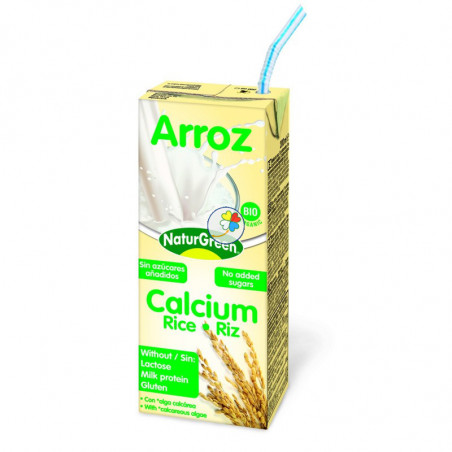 RICE CALCIUM 200Ml. NATURGREEN